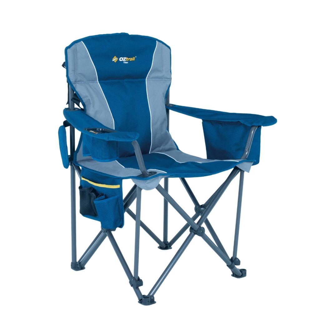 OZTRAIL TITAN ARM CHAIR - Destinations Outdoor